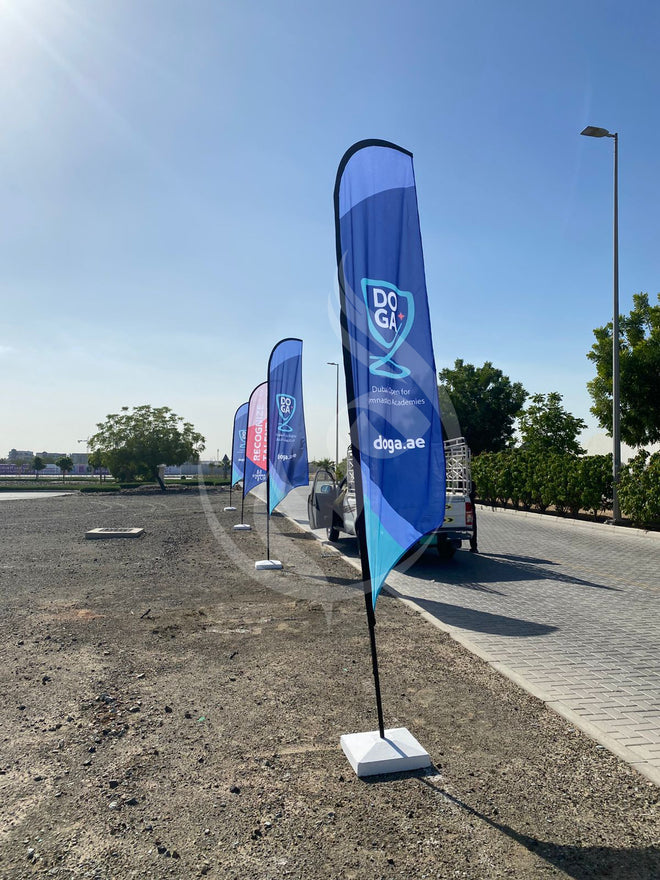 Sail Flags | Dubai, UAE | Lums Advertising